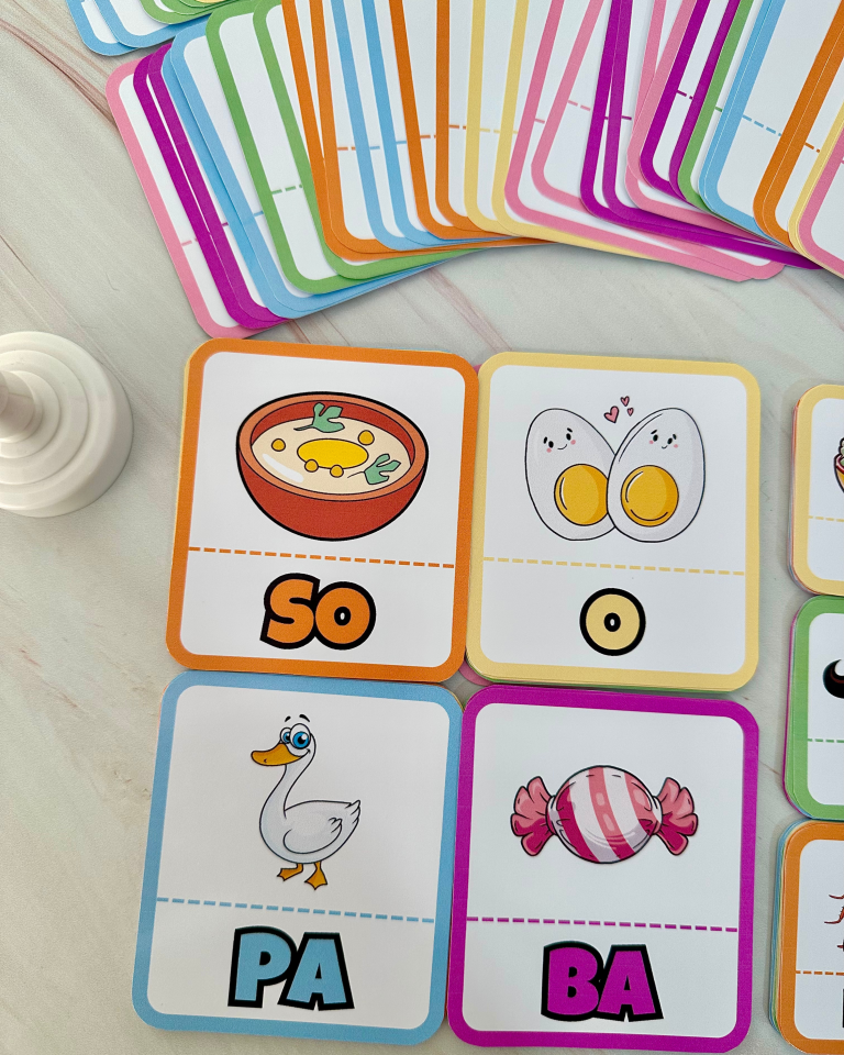 Jogo da Memória das Sílabas – Atividades Pedagógicas Criativas para ...