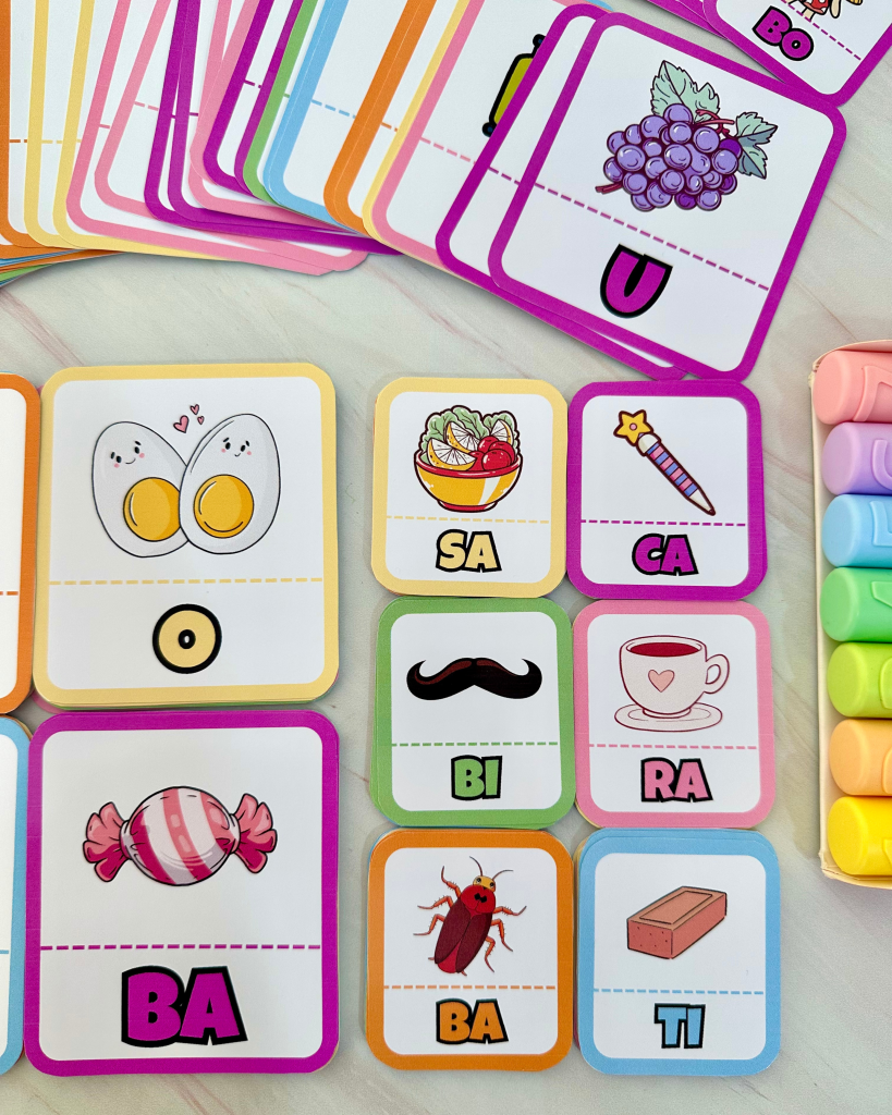 Jogo da Memória das Sílabas – Atividades Pedagógicas Criativas para ...