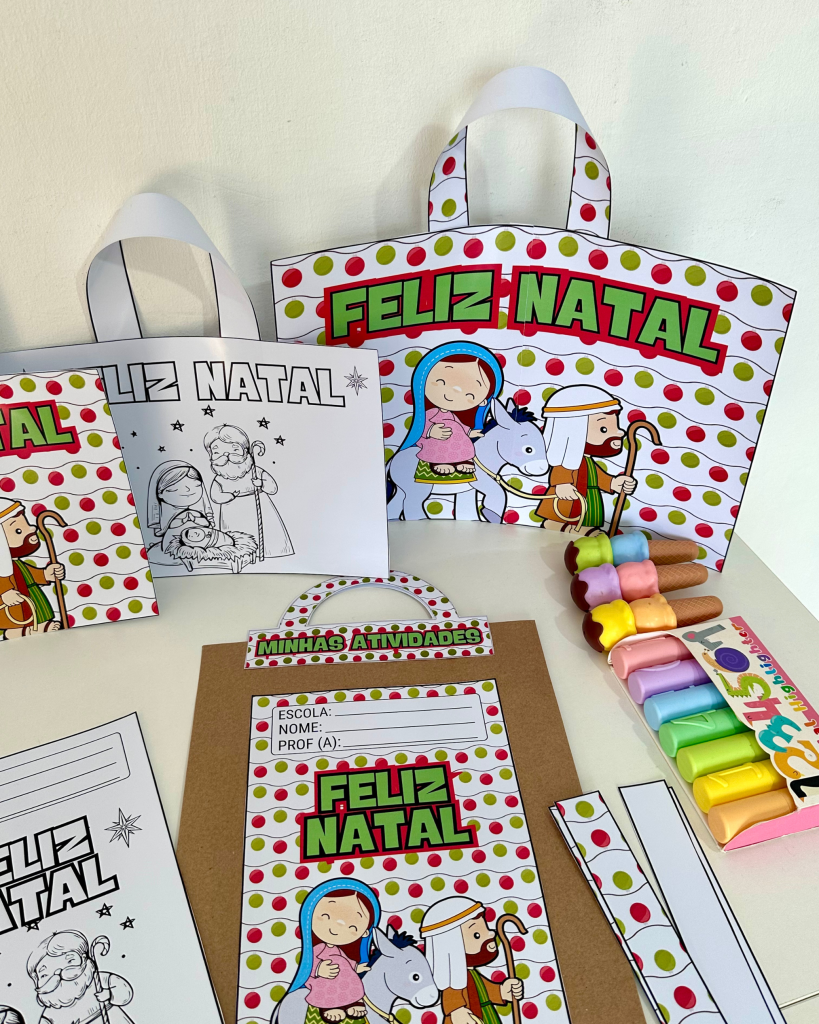 Kit Capas – Tema Natal Cristão – Atividades Pedagógicas Criativas para ...