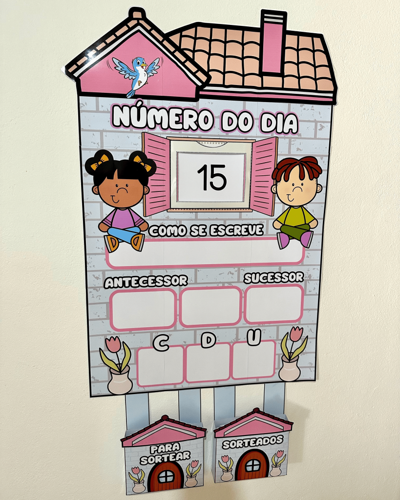 Cartaz Número do Dia – Atividades Pedagógicas Criativas para Estimular ...
