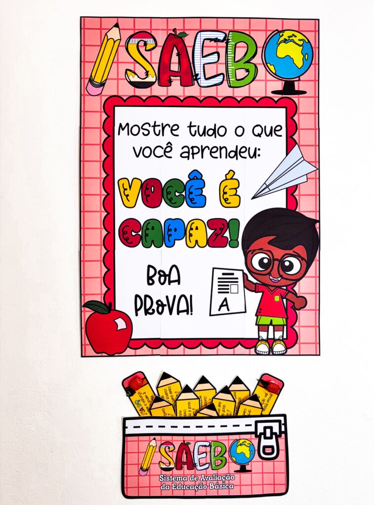 Cartaz SAEB – Atividades Pedagógicas Criativas para Estimular o Aprendizado