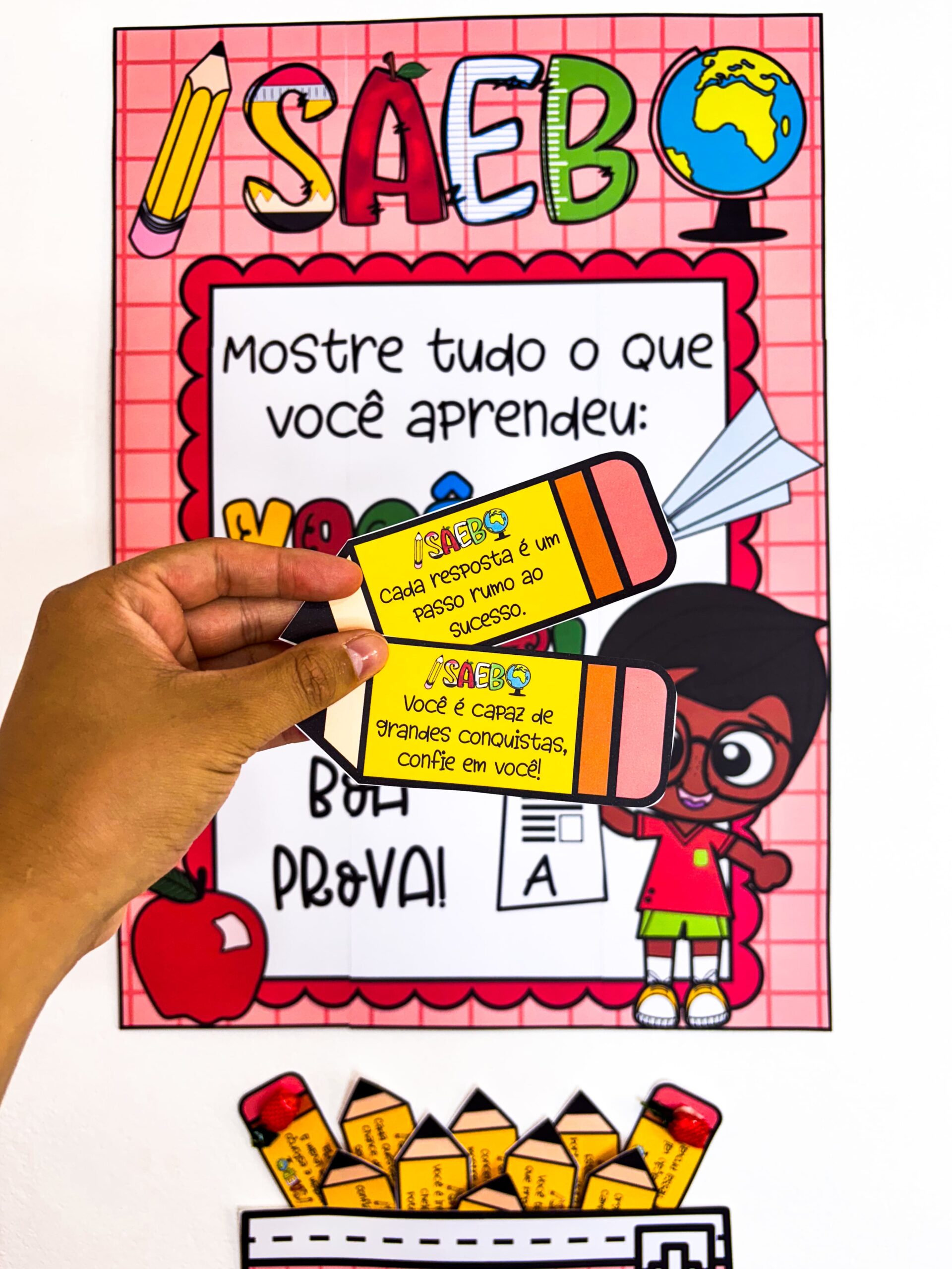 Cartaz SAEB – Atividades Pedagógicas Criativas para Estimular o Aprendizado